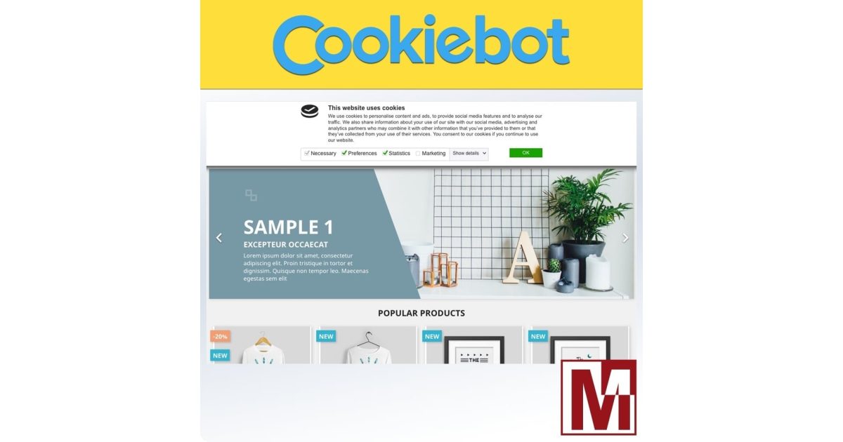 PrestaShop CMP Cookiebot module